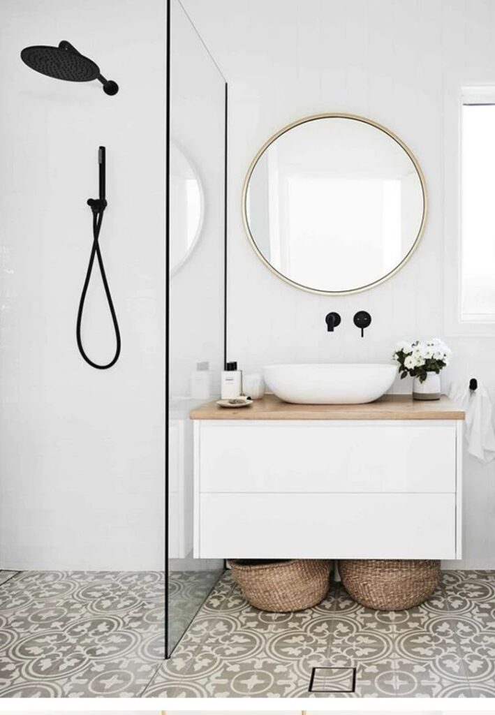 Ash Modern Gold Round Mirror 80CM – Decomirrors