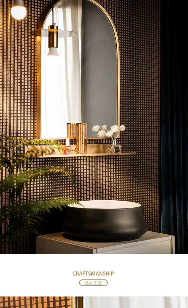 Apsel Arch God Brass Wall Mirror – Decomirrors