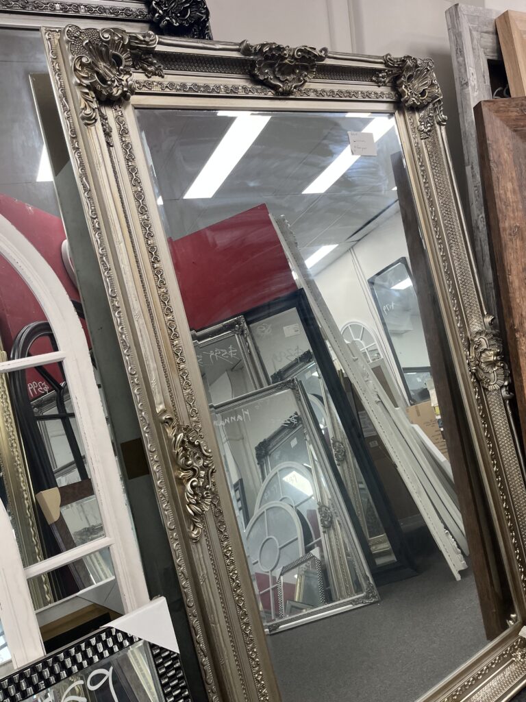 Gabriel Ornate Floor Mirror – Decomirrors