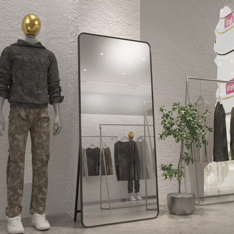 Ultra-Thin Frame Full Length Mirror – Decomirrors